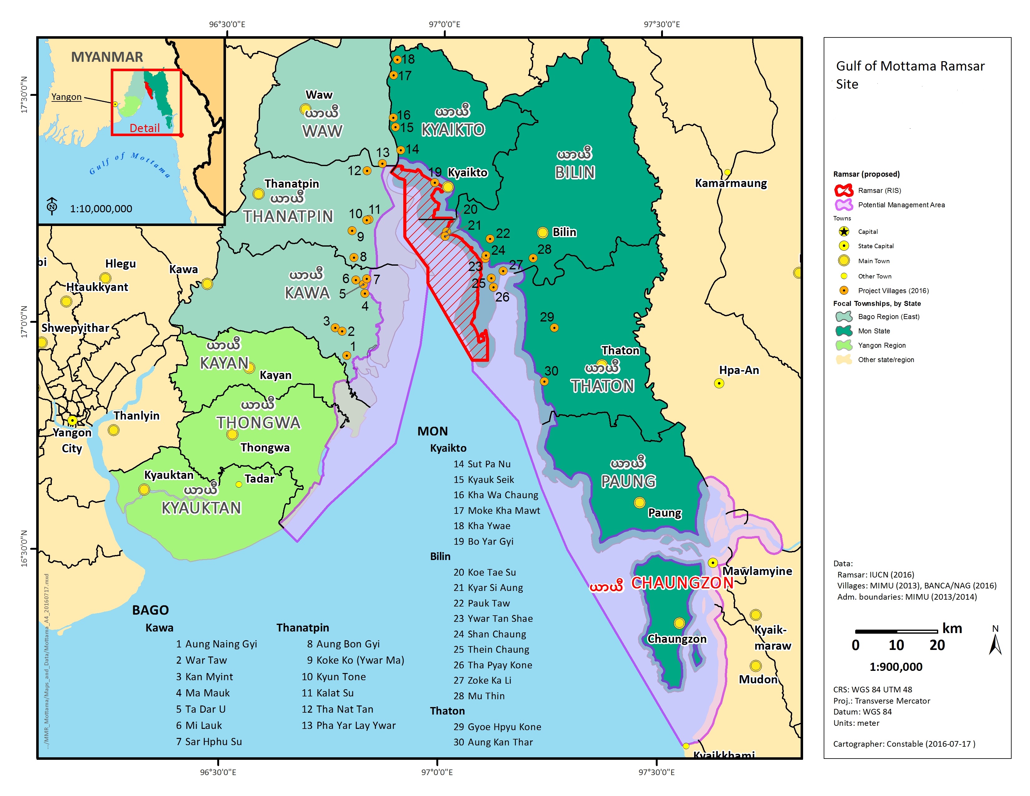 Gulf of Mottama | Ramsar Sites Information Service